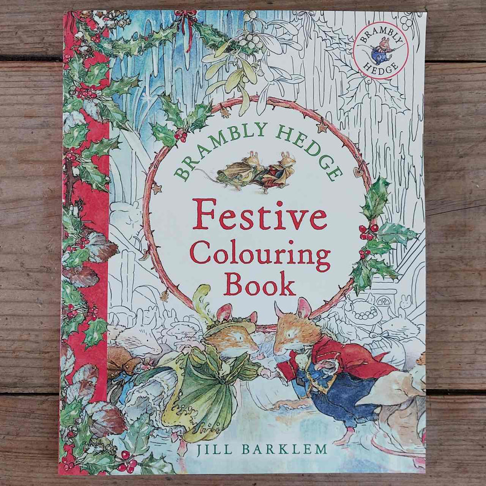Brambly Hedge Festive Colouring Book – Closet & Botts