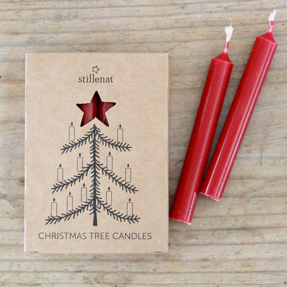 Box of Tree Candles - Red – Closet & Botts