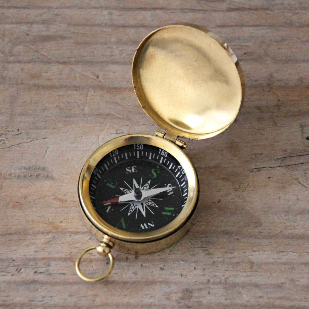 Brass Pocket Compass | Closet & Botts