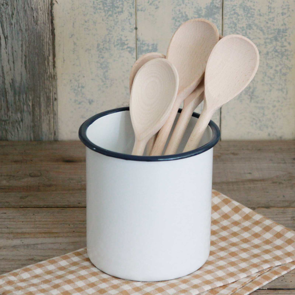 Enamel Utensil Holder | Closet & Botts