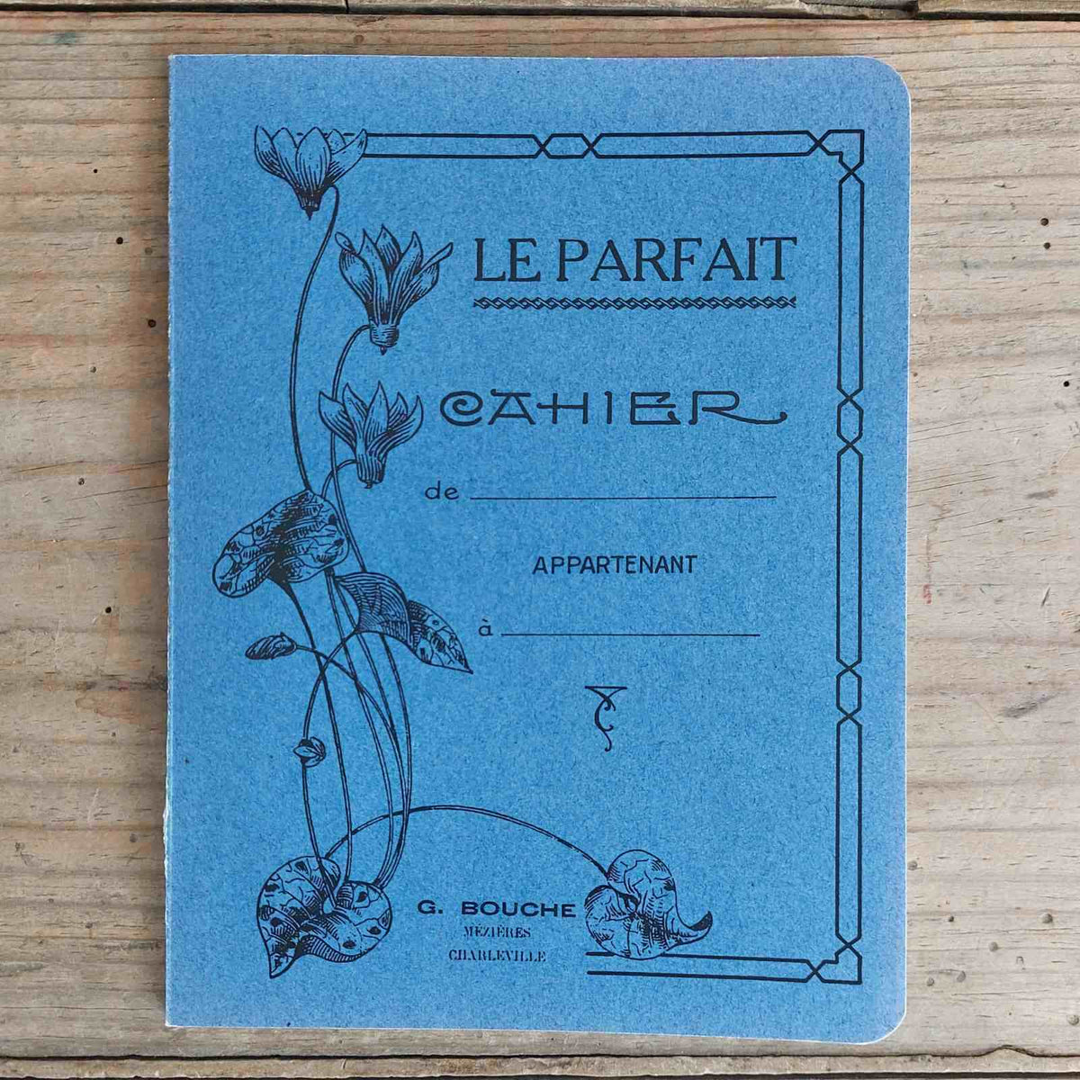 Vintage French Notebook - Lined journal | Closet & Botts