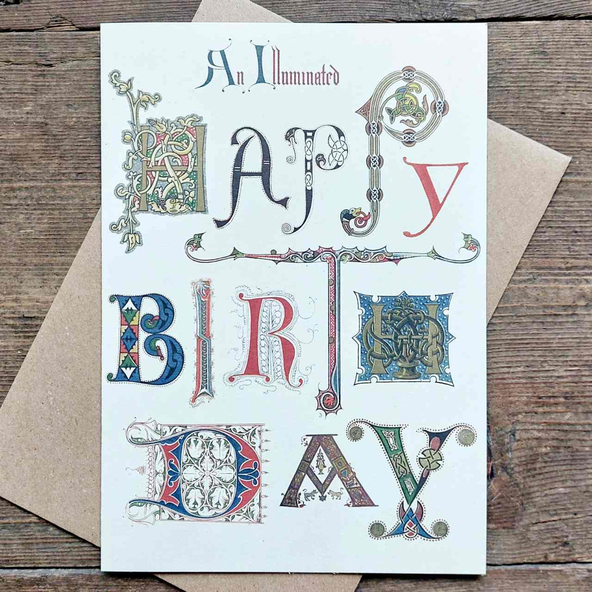 Illuminated Happy Birthday - Vintage Birthday Card – Closet & Botts