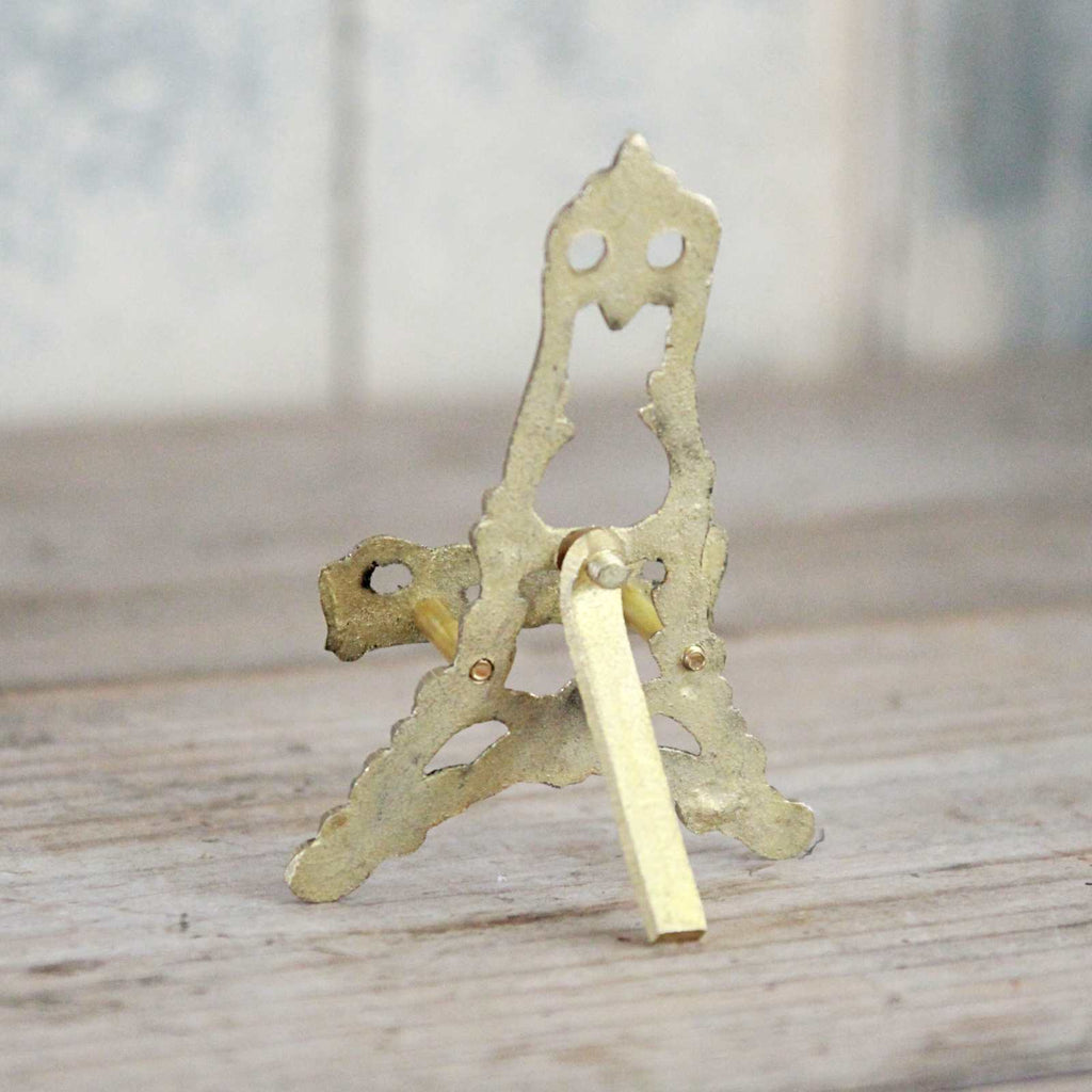 Mini Brass Easel | Closet & Botts