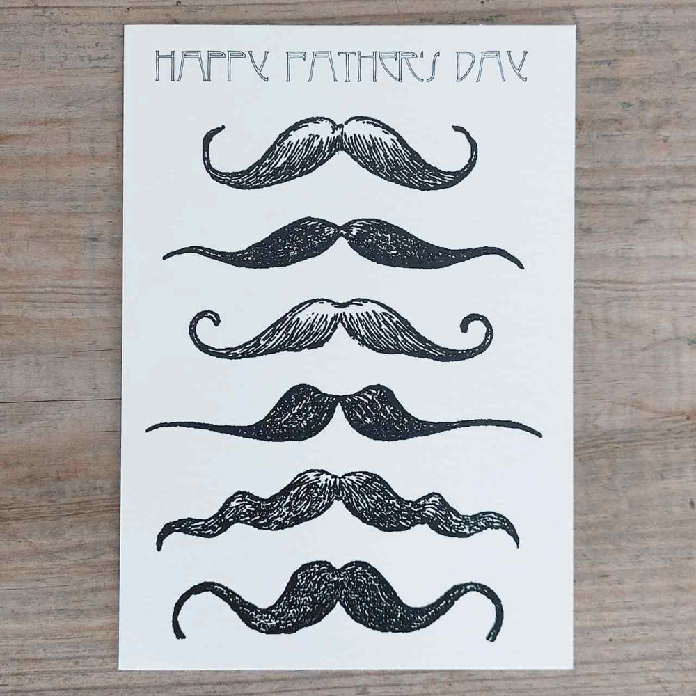 Moustache - Father's Day Card – Closet & Botts