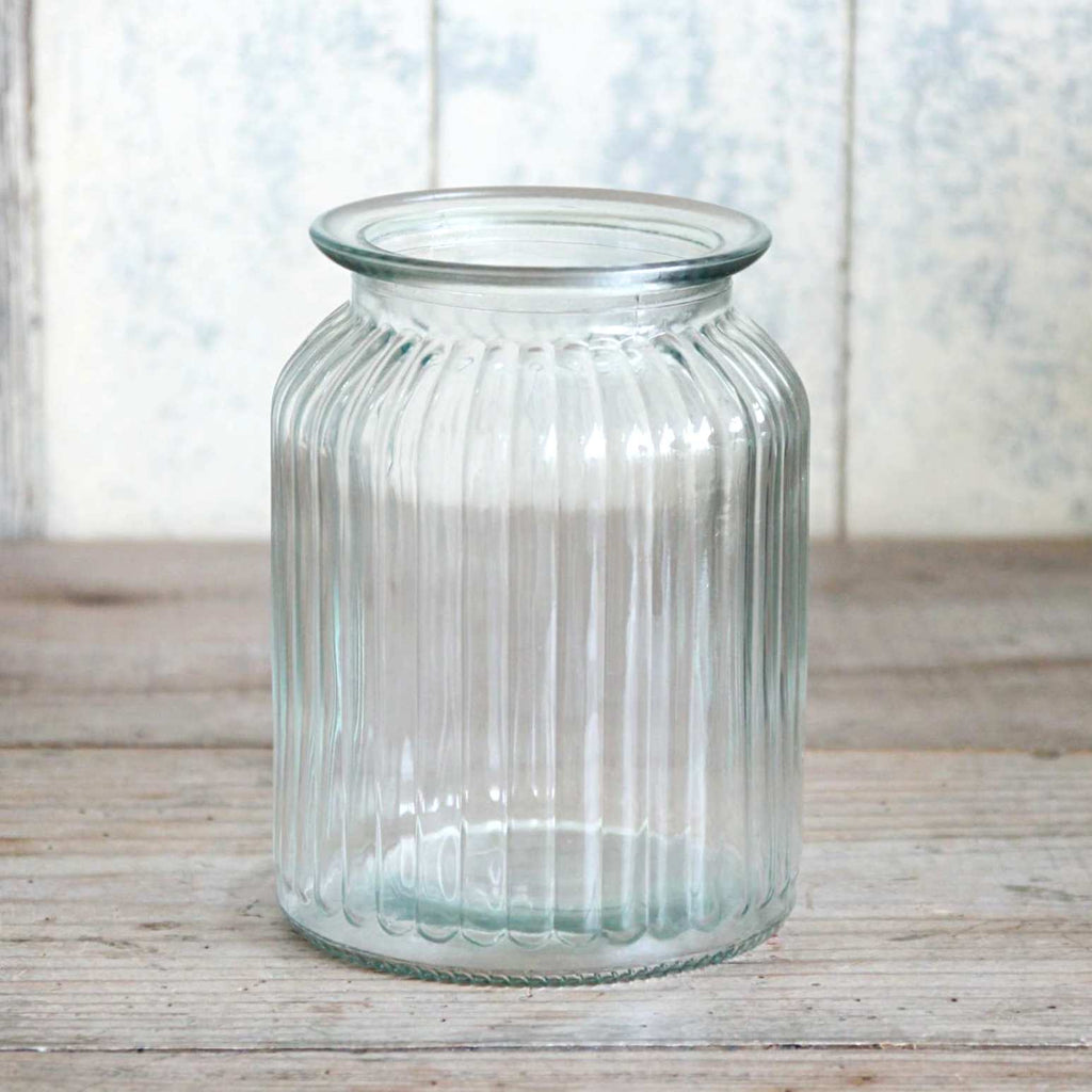 Ribbed Jar Vase | Closet & Botts