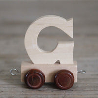 Wooden Train Alphabet Letters – Closet & Botts