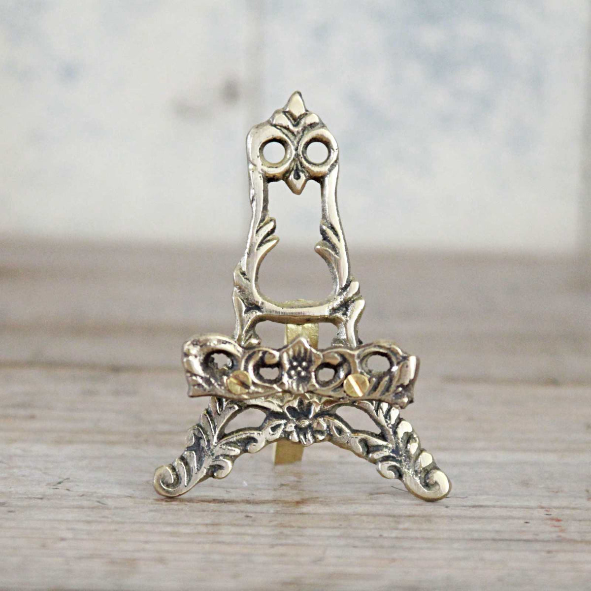 Mini Brass Easel | Closet & Botts