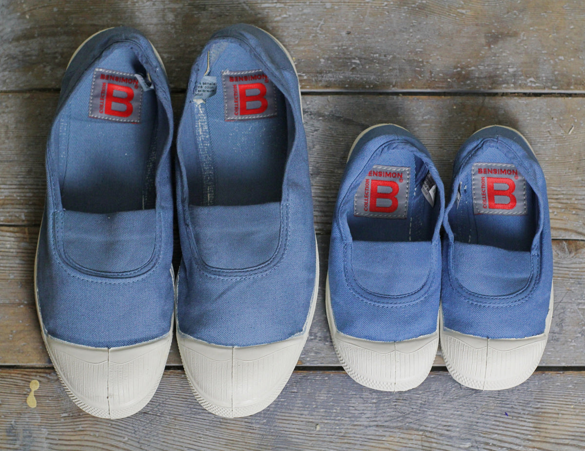 Bensimon Women's Plimsoll, Denim Blue – Closet & Botts