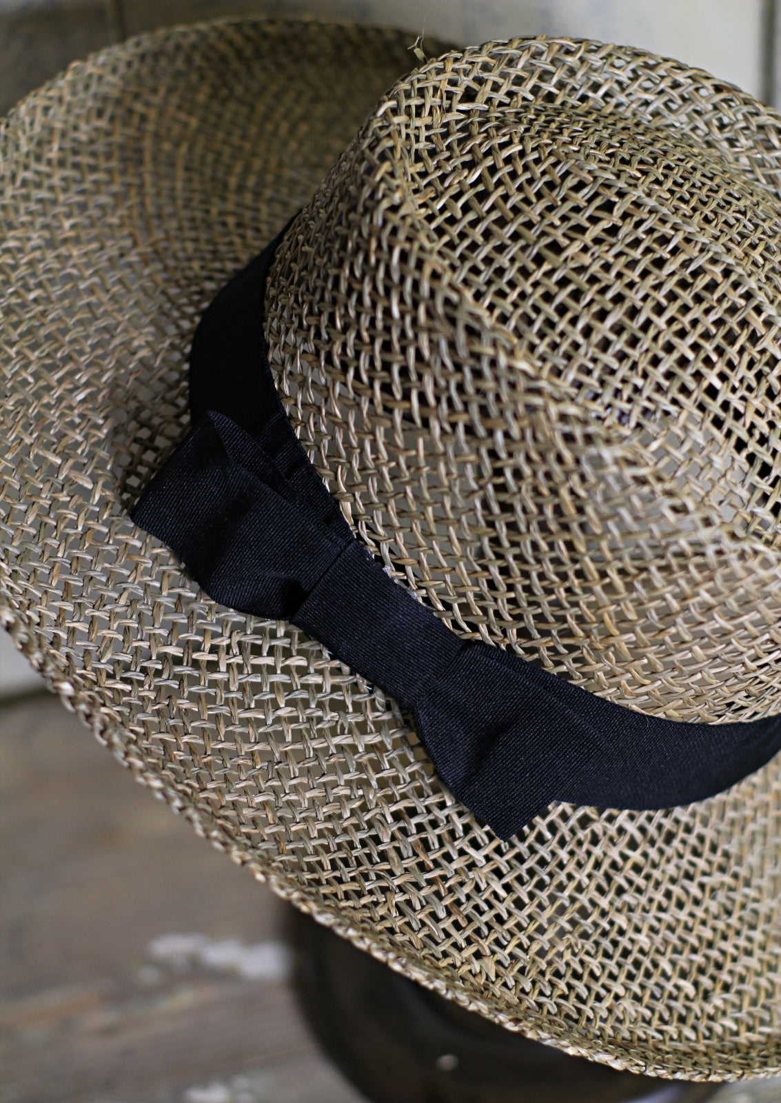 Straw Hat - Mesh Panama | Closet & Botts