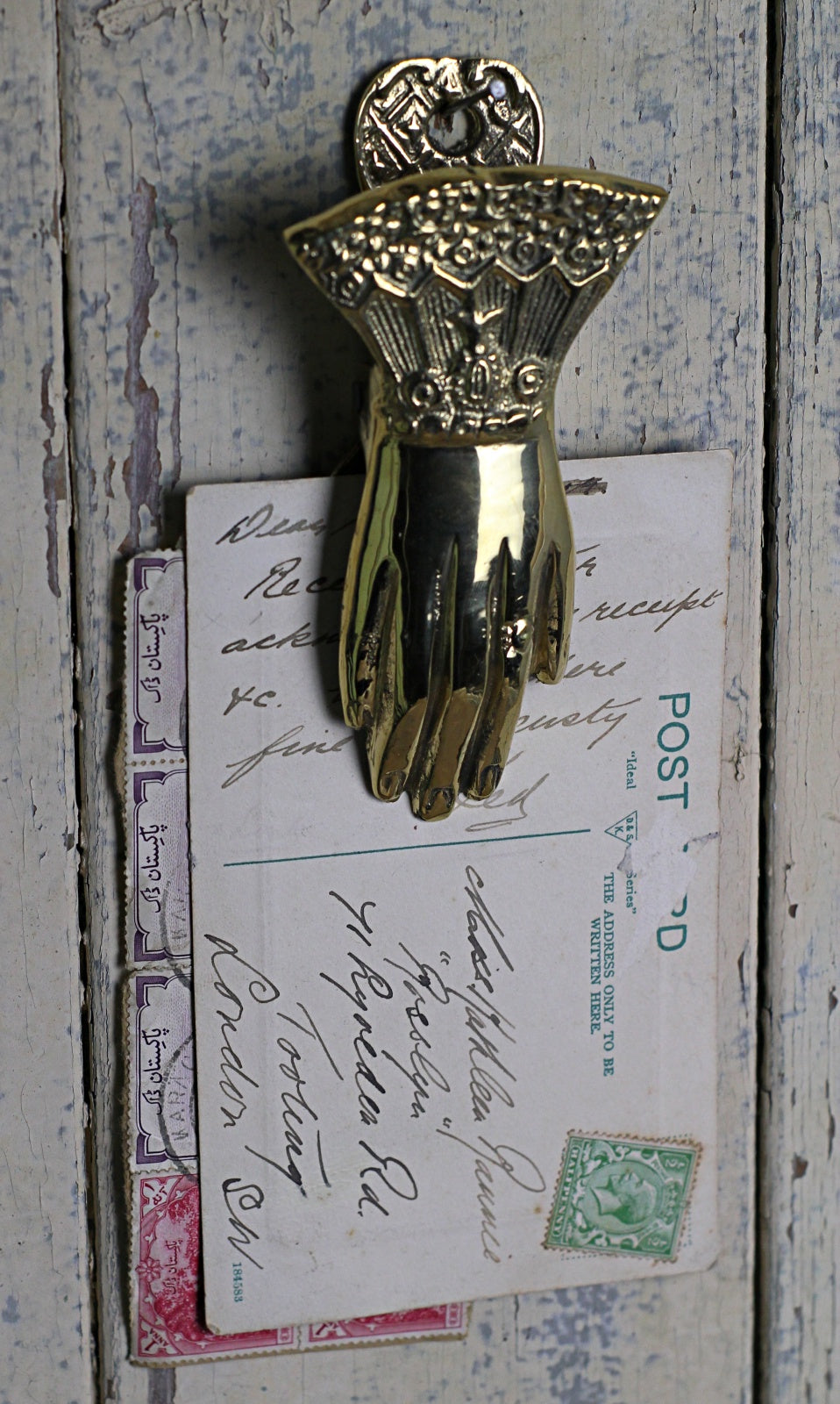 Victorian Brass Hand Paper Clip – Closet & Botts