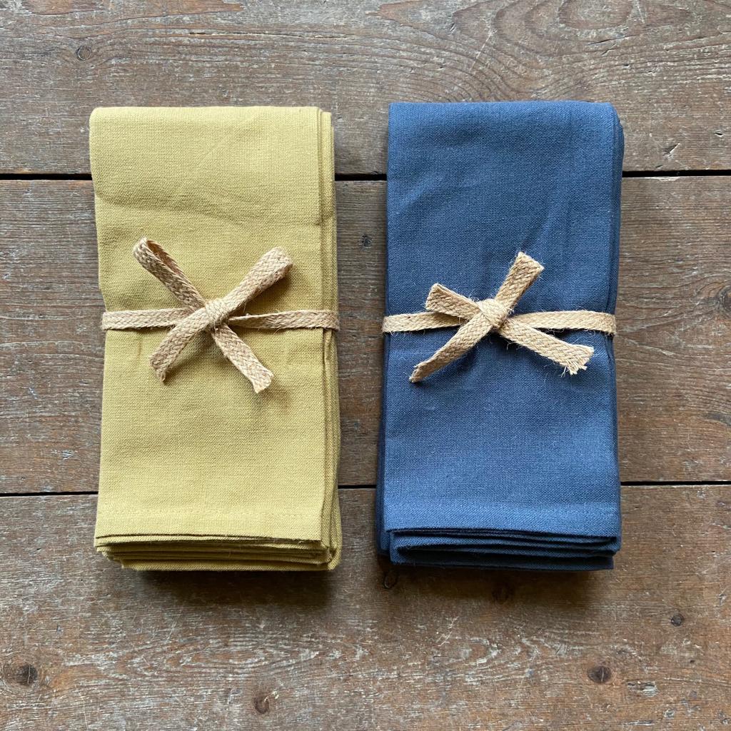 Set of 4 Cotton Napkins – Closet & Botts
