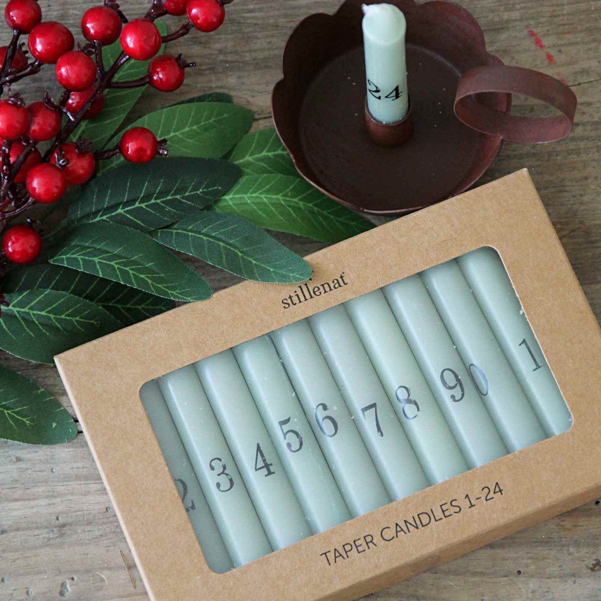 Taper Advent Candles - Set of 24 – Closet & Botts