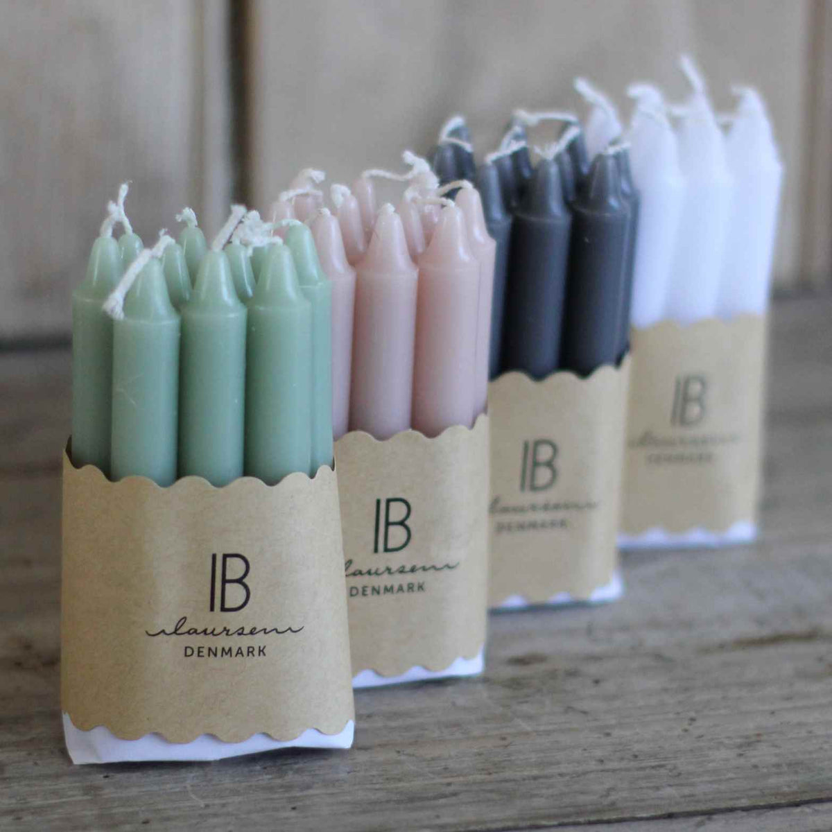 Set of Short Taper Candles | Closet & Botts